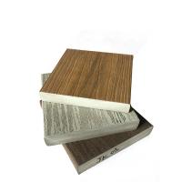 China Outdoor PVC Foam Decking 140x25mm Anti Slip Wood Grain Co Extrusion WPC Flooring for sale