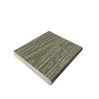 China Outdoor PVC Foam Decking 140x25mm Anti Slip Wood Grain Co Extrusion WPC Flooring for sale