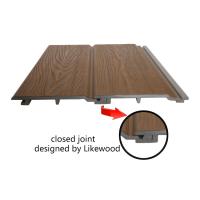 China 2021 Latest Exterior Outdoor 3D Plastic Wall Panels PVC Composite Cladding for Cladding for sale