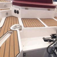 China Anti UV PVC Rubber Teak Boat Deck 190mm x 5mm x 25m Roll for Marine Vessels for sale