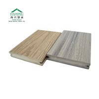 China ASA PVC Co-extrusion Backyard Deck Floor Tile 140mm x 25mm Custom Length for sale