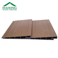 China PVC Modern Design Wood Composite Plastic Waterproof Siding Panel for Outdoor Wall for sale