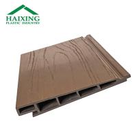 China PVC Modern Design Wood Composite Plastic Waterproof Siding Panel for Outdoor Wall for sale