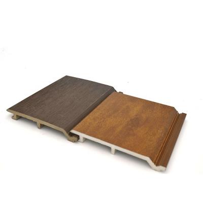 China PVC Foam Outdoor Wall Panel 150mm x 19mm Ecological Interlocking Design for sale