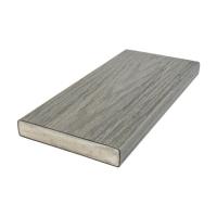 China 140mm x 25mm Solid PVC Decking Anti-Fading ASA Capped for Outdoor Garden Eco-Friendly for sale