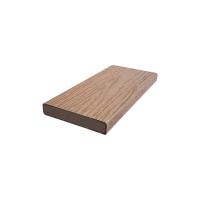 China 140mm x 25mm Solid PVC Decking Anti-Fading ASA Capped for Outdoor Garden Eco-Friendly for sale