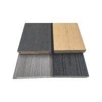 China 140mm x 25mm Solid PVC Decking Anti-Fading ASA Capped for Outdoor Garden Eco-Friendly for sale