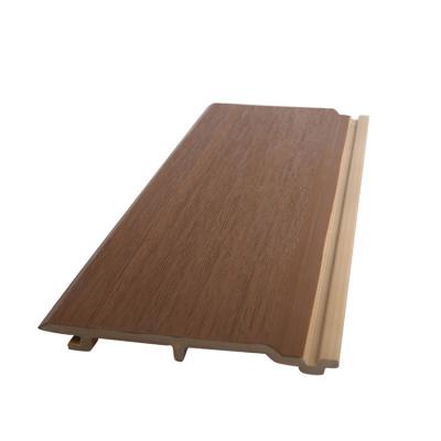 China PVC Foam Wall Panel 120mm x 12mm Soundproof Heat Insulation Hotel Ceiling Decoration for sale