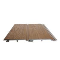 China PVC Foam Wall Panel 120mm x 12mm Soundproof Heat Insulation Hotel Ceiling Decoration for sale