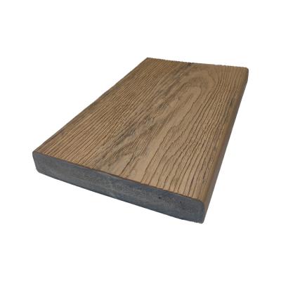 China Eco-friendly PVC Foam Decking 140mm x 25mm Outdoor Vinyl Flooring Likewood Finish for sale