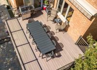 China 2023 Coextrusion Flooring Outdoor WPC Decking PVC Flooring Better Than Wpc Composite Deck for sale
