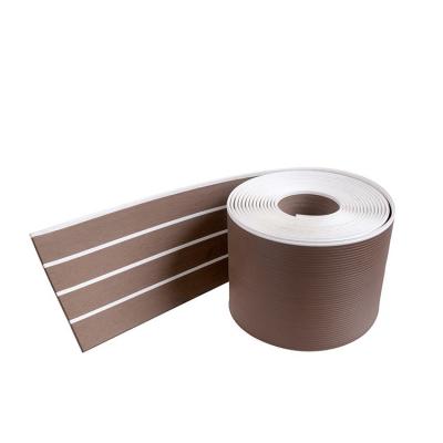 China PVC Marine Boat Decking Mat 5mm Thickness 25m Length CE ISO Certified for sale