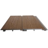 China 150mm*19mm Modern Design Fireproof PVC Plastic Composite Wall Panel Siding/Ceiling for sale