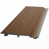 China 150mm*19mm Modern Design Fireproof PVC Plastic Composite Wall Panel Siding/Ceiling for sale
