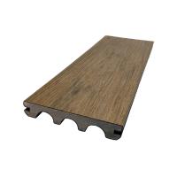 China Public Projects' Top Pick Foamed PVC Co-extruded with ASA Coating WPC Composite Decking for sale