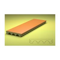 China Public Projects' Top Pick Foamed PVC Co-extruded with ASA Coating WPC Composite Decking for sale