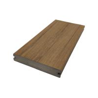 China Fine Wood Grain PVC Composite Decking 140mm x 25mm Outdoor Durable Luxury Floor for sale