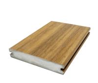 China Distressed PVC Decking Board for Easy Installation Outdoor WPC Co-extrusion Flooring Deck for sale