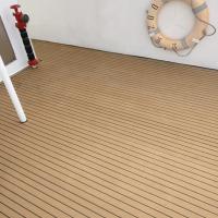 China PVC Marine Decking 190x5x25000mm Boat Yacht Flooring Wear Resistant Eco Friendly for sale