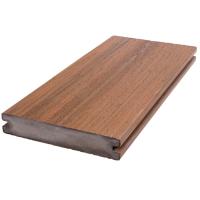 China Co-extrusion Waterproof Anti-UV Wood Grain Composite PVC Decking 140mm x 25mm LIKEWOOD for sale
