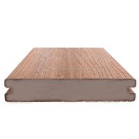 China Co-extrusion Waterproof Anti-UV Wood Grain Composite PVC Decking 140mm x 25mm LIKEWOOD for sale