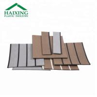 China 5mm Thick PVC Synthetic Teak Marine Deck Flooring 25m Roll for Yacht Boat for sale