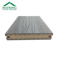 China PVC ASA Composite Decking 140x25mm Slip Resistant Outdoor Garden Balcony Flooring CE ISO for sale