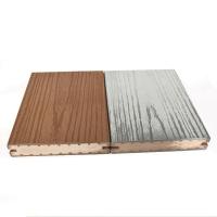 China PVC ASA Composite Decking 140x25mm Slip Resistant Outdoor Garden Balcony Flooring CE ISO for sale