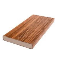 China PVC Foam ASA Composite Decking Board 140x25mm Outdoor Crack Resistant Waterproof Trex for sale