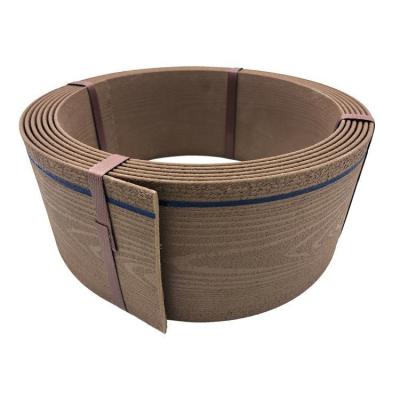 China PE Plastic Garden Lawn Edging Border 135mm x 4.5mm x 6.096m Custom Length Eco-Friendly for sale