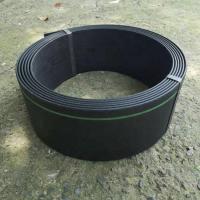 China PE Plastic Garden Lawn Edging Border 135mm x 4.5mm x 6.096m Custom Length Eco-Friendly for sale