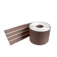China 190mm x 5mm x 25m Inner-Lock Waterproof Teak Synthetic Marine Deck PVC Composite Flooring Mat for sale