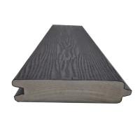 China Waterproof Eco-friendly PVC Co-extrusion Wood Plastic Composite Decking Flooring for sale