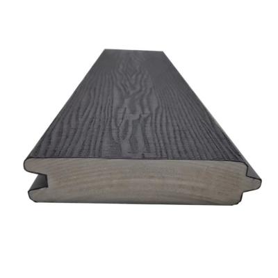 China Waterproof Eco-friendly PVC Co-extrusion Wood Plastic Composite Decking Flooring for sale