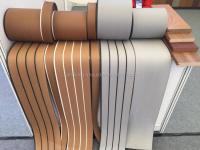 China Marine Decking Boat Flooring with Waterproof PVC Plastic EVA Material and 19 cm Width for sale