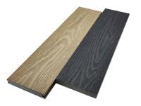China LIKEWOOD PVC Composite Decking 140mm x 25mm Wood Grains Outdoor Terrace Flooring for sale