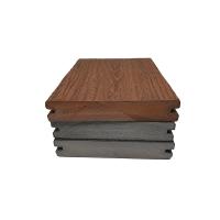 China 14ft PVC Foam Decking 140x25mm Grooved Solid for High Traffic Areas for sale
