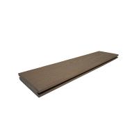 China 14ft PVC Foam Decking 140x25mm Grooved Solid for High Traffic Areas for sale