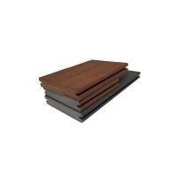 China PVC Foam Decking 140mm x 25mm Grooved Solid Board for Outdoor Homes for sale