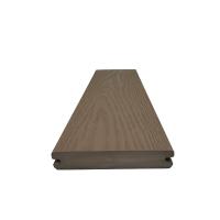 China PVC Foam Decking 140mm x 25mm Grooved Solid Board for Outdoor Homes for sale