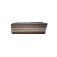 China Foamed PVC Co-Extruded ASA Grooved Decking 140mm x 25mm for Outdoor Living for sale