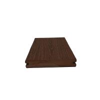 China Foamed PVC Co-Extruded ASA Grooved Decking 140mm x 25mm for Outdoor Living for sale