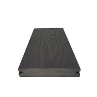 China 140mm x 25mm Classic Grooved PVC Decking Fireproof Anti UV 20 Year Warranty for sale