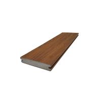 China End Homes' Luxurious Grooved Solid Decking with Matt Finish and Optional Wood Grains for sale