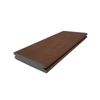 China End Homes' Luxurious Grooved Solid Decking with Matt Finish and Optional Wood Grains for sale