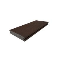 China 140mm*25mm Eco-Conscious Grey Grooved Solid Decking for Sustainable Building Projects for sale