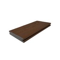 China 140mm x 25mm PVC Foam Decking Wood Grain Co-extrusion Easy Install DIY for sale