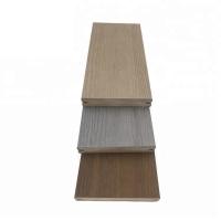 China 18mm PVC Foam and ASA Functional Grooveless Solid Decking for Practical Outdoor Spaces for sale