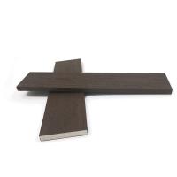 China 18mm PVC Foam and ASA Functional Grooveless Solid Decking for Practical Outdoor Spaces for sale