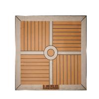 China ASA PVC Foam Yacht Deck Flooring 190mm x 5mm Marine Boat Decking for sale